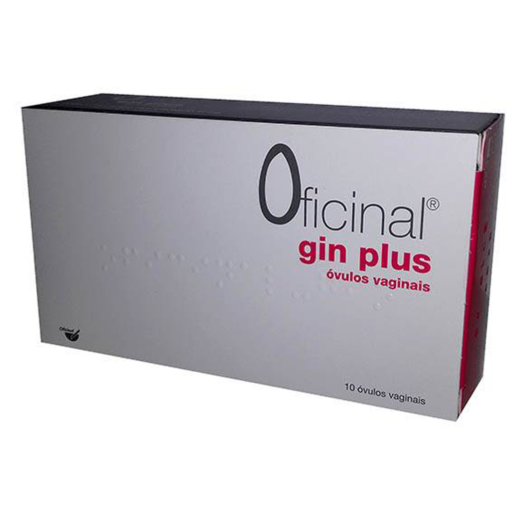 Gin Plus Oficinal Ovulo Vaginal X 10 | Farmácia Num Clique