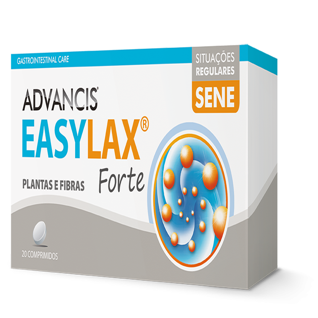 Advancis Easylax Forte 20 comps | Farmácia Num Clique