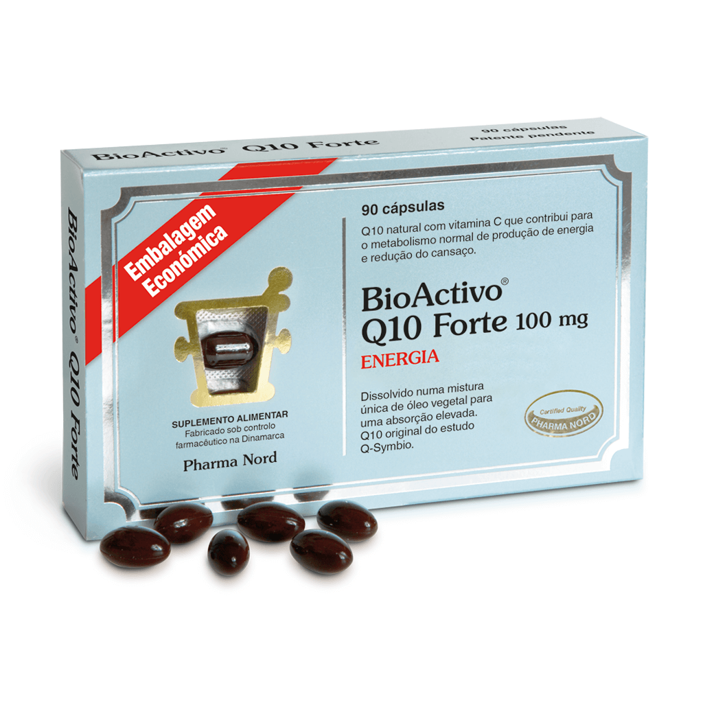Bioactivo Q10 Forte 100MG 90 Cápsulas | Farmácia Num Clique
