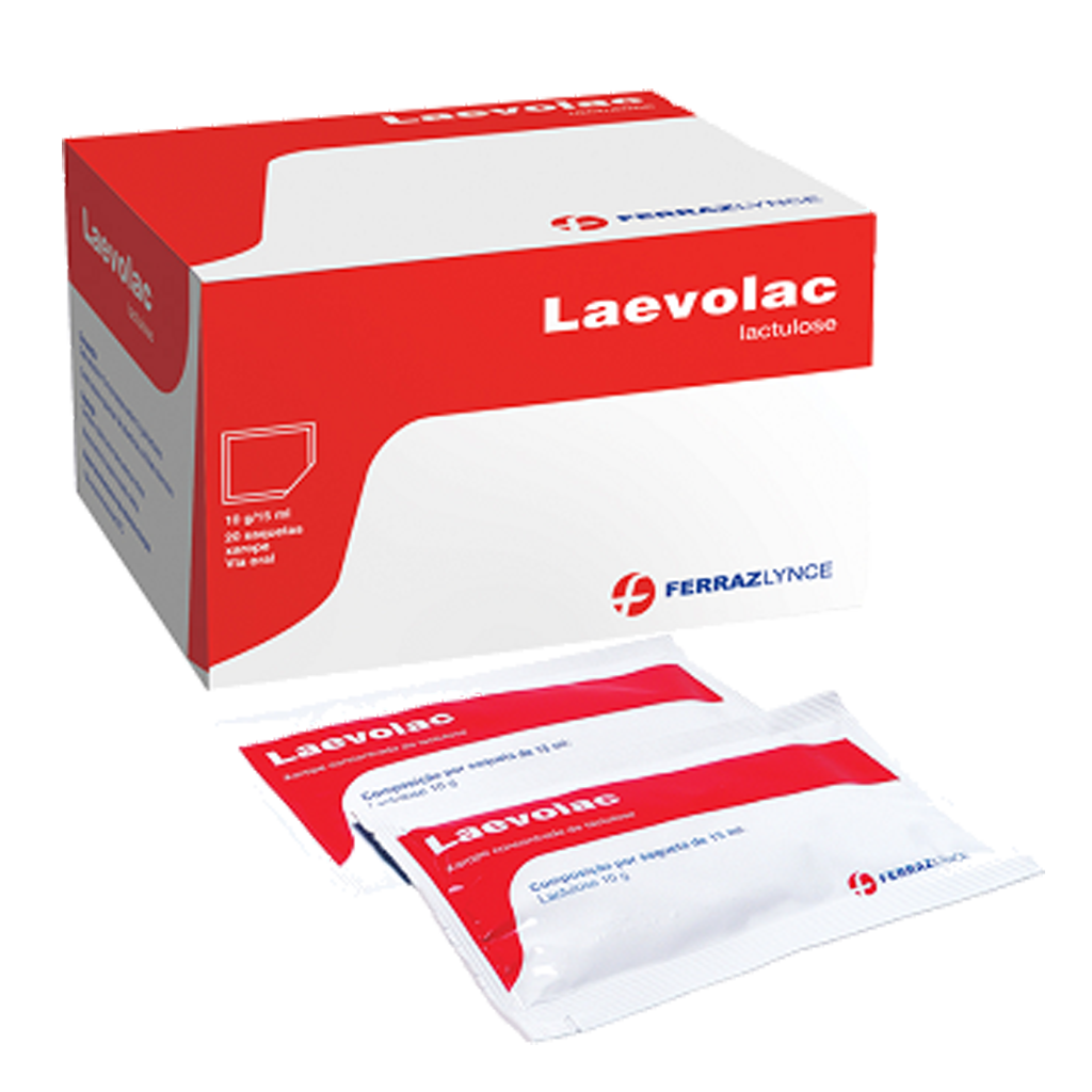 Laevolac, 10 g/15 mL x 20 xar saq | Farmácia Num Clique